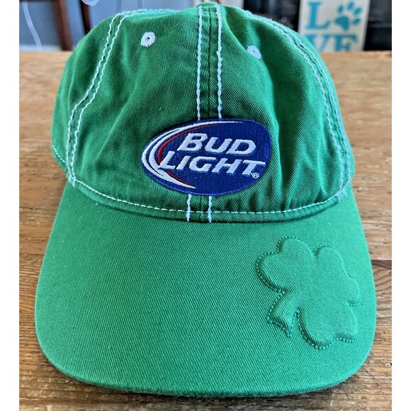 Accessories | Bud Light Beer Hat St Patricks Day Cap Clover Green ...